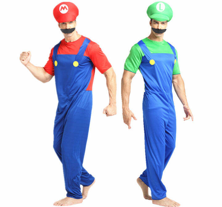 Adult children's performance props cosplay costumes cartoon Mario ...