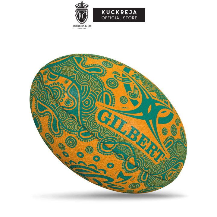Gilbert Randoms Rugby Ball - Wallabies (Size 5) | Lazada
