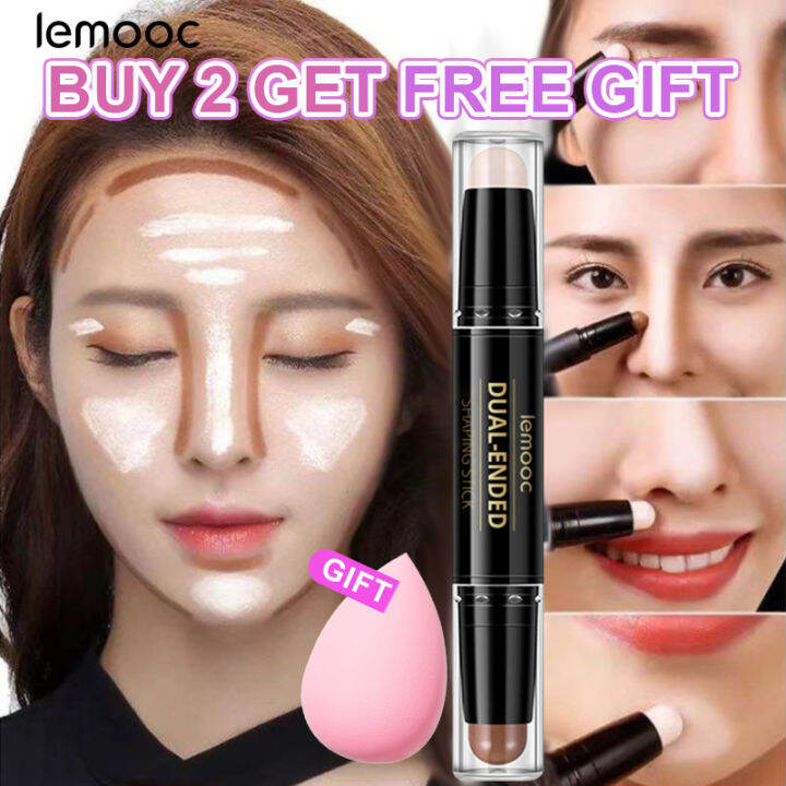 【BUY 2 GET 3】2 In1 Concealer Highlight Shadow Contour Face Contouring ...