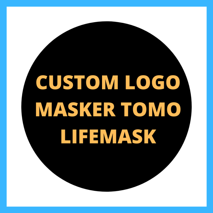 Custom Logo Tomo Lifemask V3 Original Filter Karbon Masker Tomo Custom ...