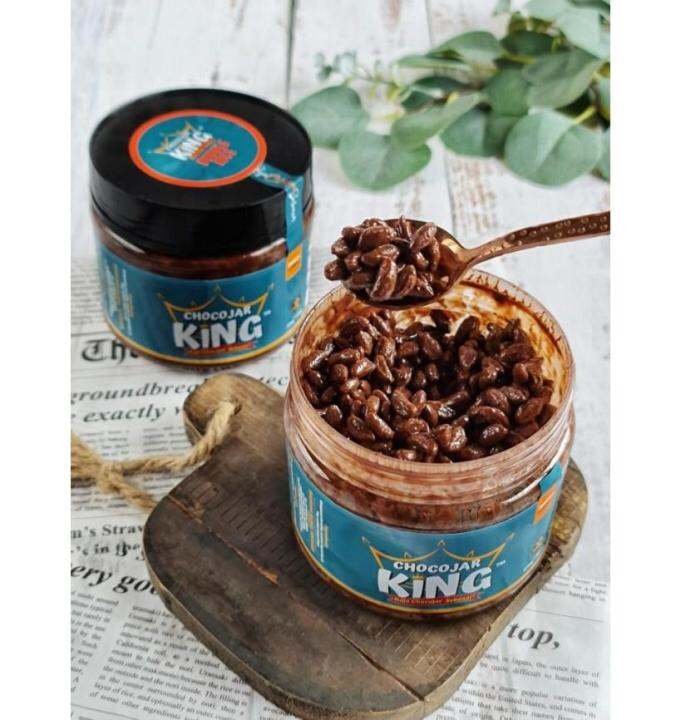Chocojar King Viral Premium Dark Chocolate_BUBBLE RICE | Lazada