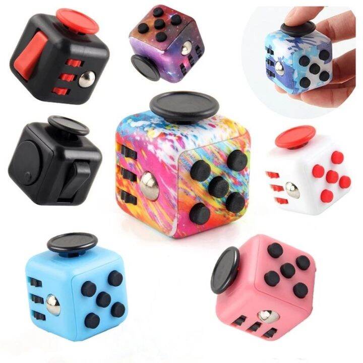 fidget toys Anti Stress Cubes Fingertip Cubo Infinito Sensory ...