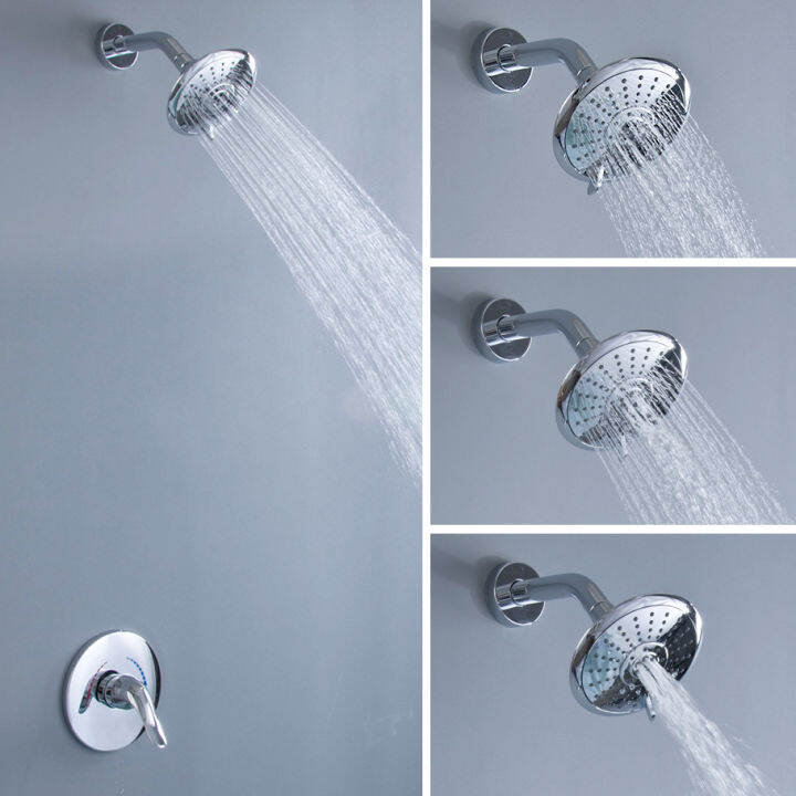 Embedded Wall Shower Set Bathroom Shower Faucet Mixer Pressurized Bidet ...