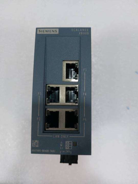 SIEMENS SCALANCE XB005 unmanaged Industrial Ethernet 6GK5005-0BA00-1AB2 ...