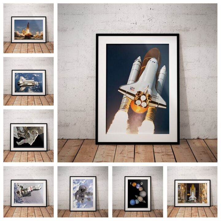 Shuttle Space Shuttle Endeavour Posters - Art Print for Home Decor Wall ...