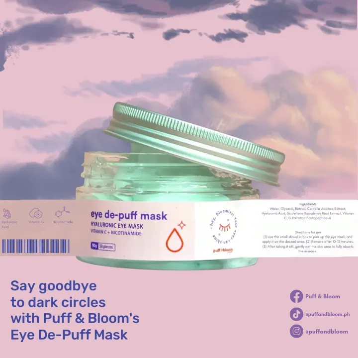 PUFF & BLOOM EYE DE PUFF MASK | Lazada PH