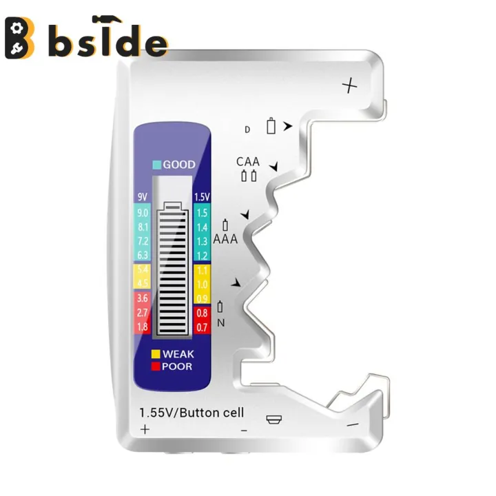 [Bside Tool Store] LCD Display Card Type Digital Battery Capacity ...