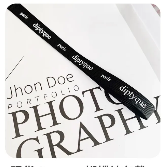 🌸ริบบิ้น Diptyque สำหรับผูกแผ่นน้ำหอมปรับอากาศ Diptyque Diptyque ribbon ...