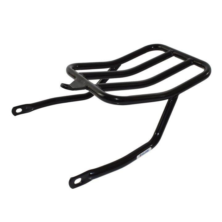 Black Motorcycle Rear Fender Carrier Luggage Rack Cargo Shelf Bracket ...