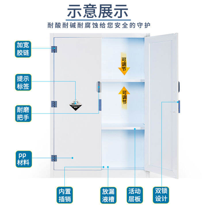 Pp acid-base cabinet, pharmaceutical chemical reagents, anti-corrosion ...