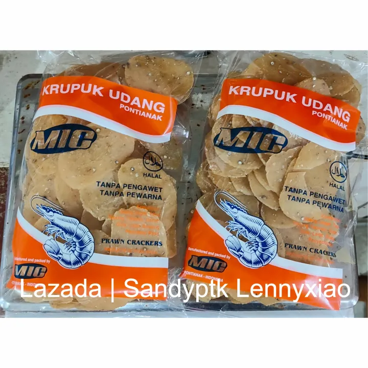 Kerupuk Krupuk Udang Asli Sahang Lada Hitam MIC mirip Anai Delia ...