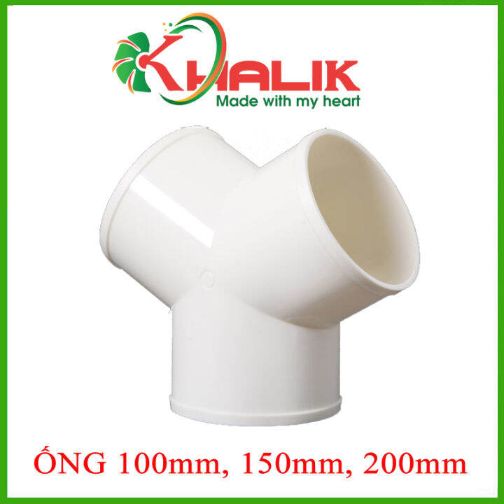 Tee ống thông gió chữ Y phi 100mm, 150mm, 200mm, khớp nối ống gió chữ Y ...