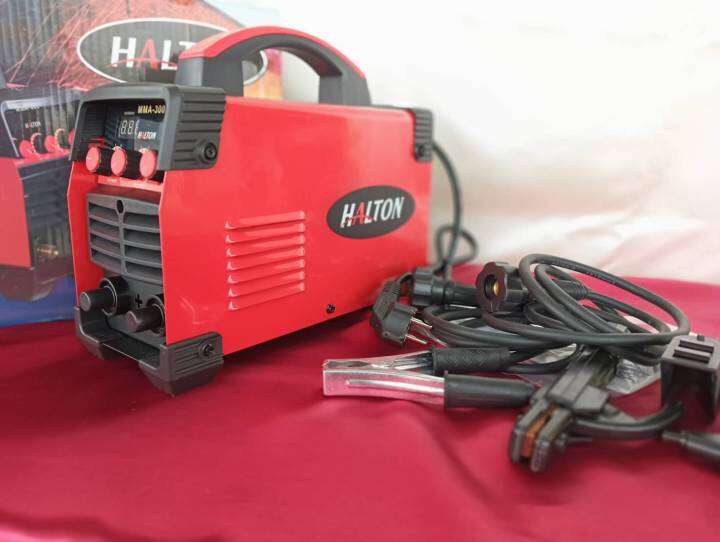 HALTON ตู้เชื่อม Inverter ตู้เชื่อมไฟฟ้า เครื่องเชื่อม IGBT MMA-300xp ...