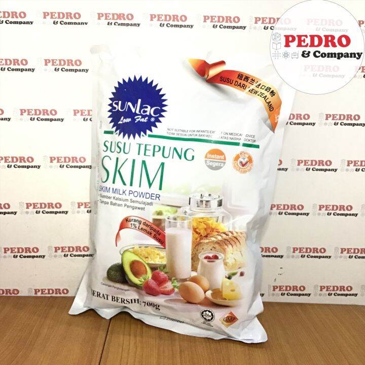 Sunlac susu tepung skim milk powder 700 gram - low fat new zealand | Lazada Indonesia