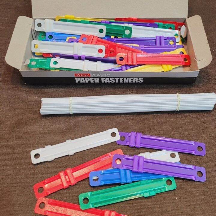 RCS | Plastic Paper Fastener - Short [50PCS] | Lazada PH