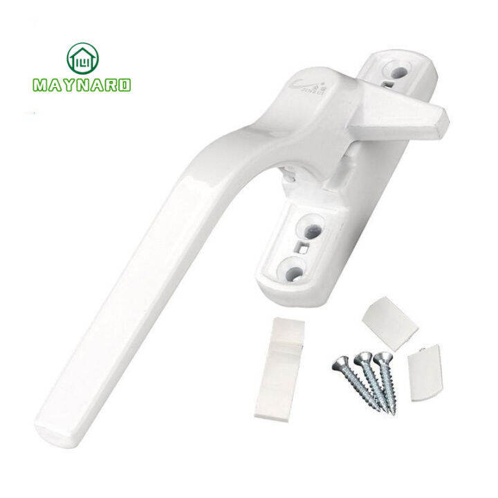 อลูมิเนียมอัลลอยด์ Casement Window Handle Latches พลาสติกเหล็ก Push ...