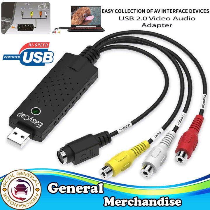 Easy Capture Usb 2.0 Video Adapter with Audio | Lazada PH