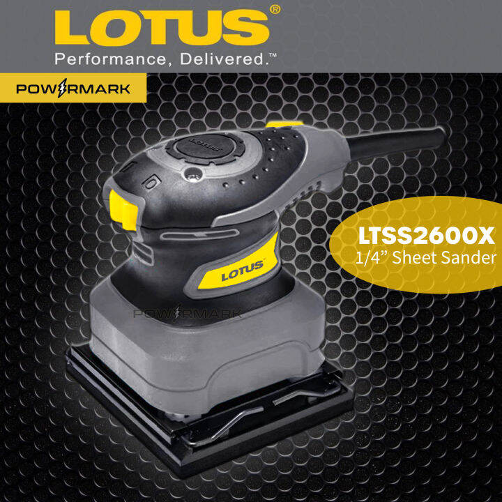 LOTUS LTSS2600X Sheet Sander 1/4" [POWERMARK | LPT] | Lazada PH