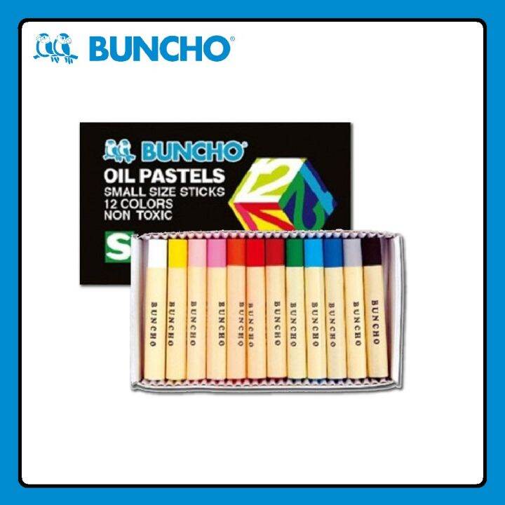 Buncho Oil Pastels 2159/12 Small 12 Colours | Lazada