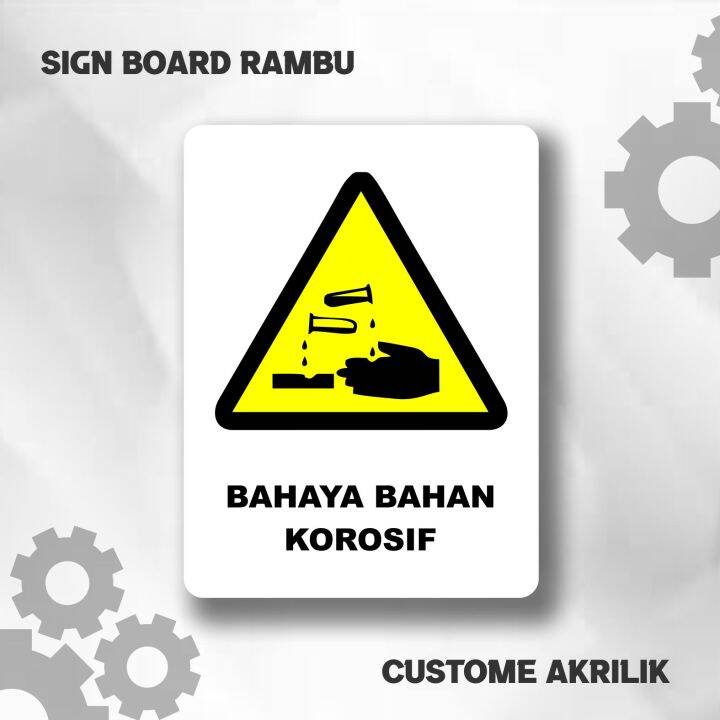 SIGN BOARD RAMBU/PAPAN RAMBU | Lazada Indonesia