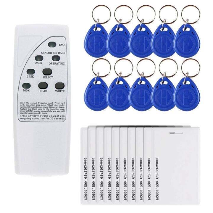 125Khz RFID Card Reader Writer ID-125Khz Copier Duplicator Handheld ...