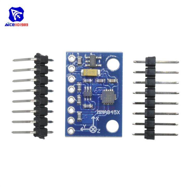 Diymore Mma7361 Mma8452q 3-Axis Digital Triaxial Akselerator Modul Sensor Accelerometer Papan ...