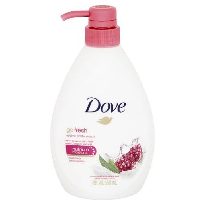 Dove Go Fresh Revive Body Wash Nutrium Moisture โดฟ ครีมอาบน้ำ โกเฟรช ...