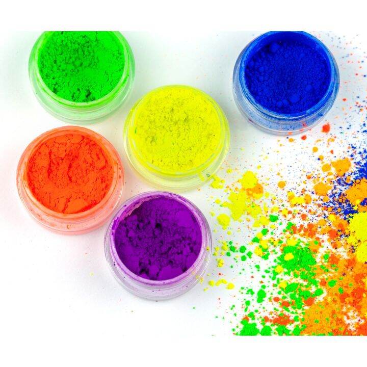 LoyalClean Powder Colorant 20g and 5g Blue, Yellow, Red, Pink, Green ...