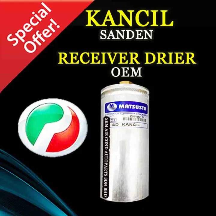 PERODUA KANCIL SANDEN SD OEM RECEIVER DRIER/ FILTER DRYER (CAR AIRCOND ...