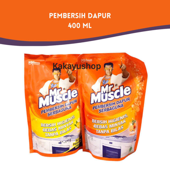 MR MUSCLE Pembersih Dapur 400 ML Refill | Lazada Indonesia