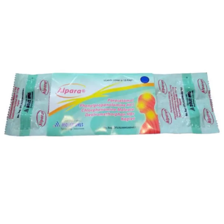 Alpara Per STRIP isi 10 Tablet - Obat Batuk Pilek | Lazada Indonesia