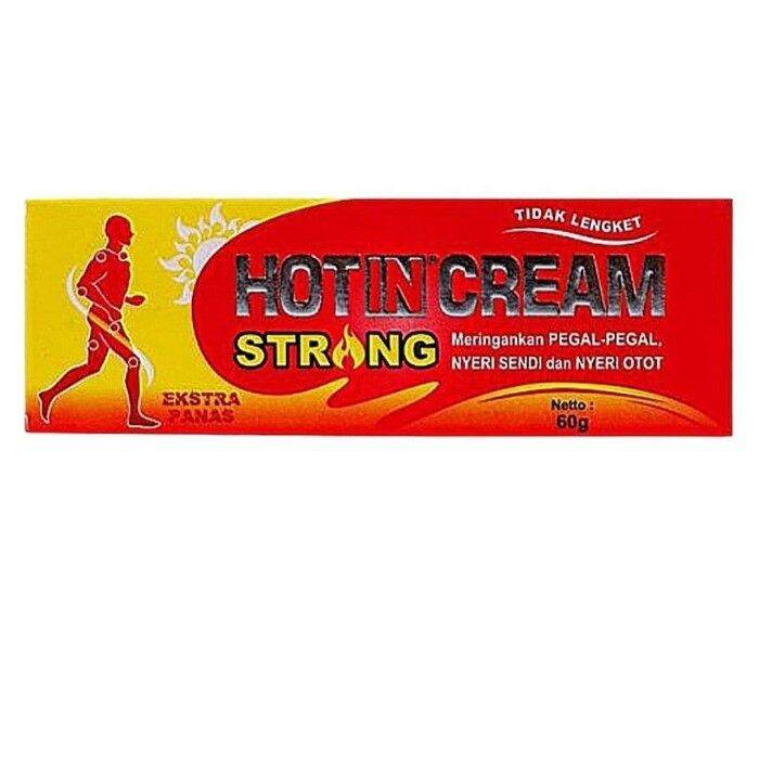 Hot In Cream Strong Ukuran 60 gr dan 120 gr | Super Hot Panas | Lazada ...