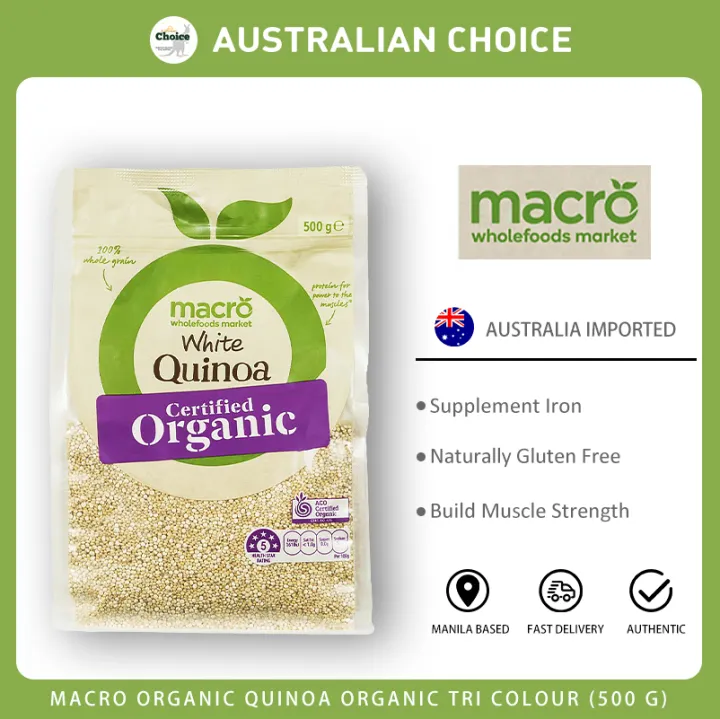Macro White Quinoa Certified Organic 500g. Australia Imported | Lazada PH