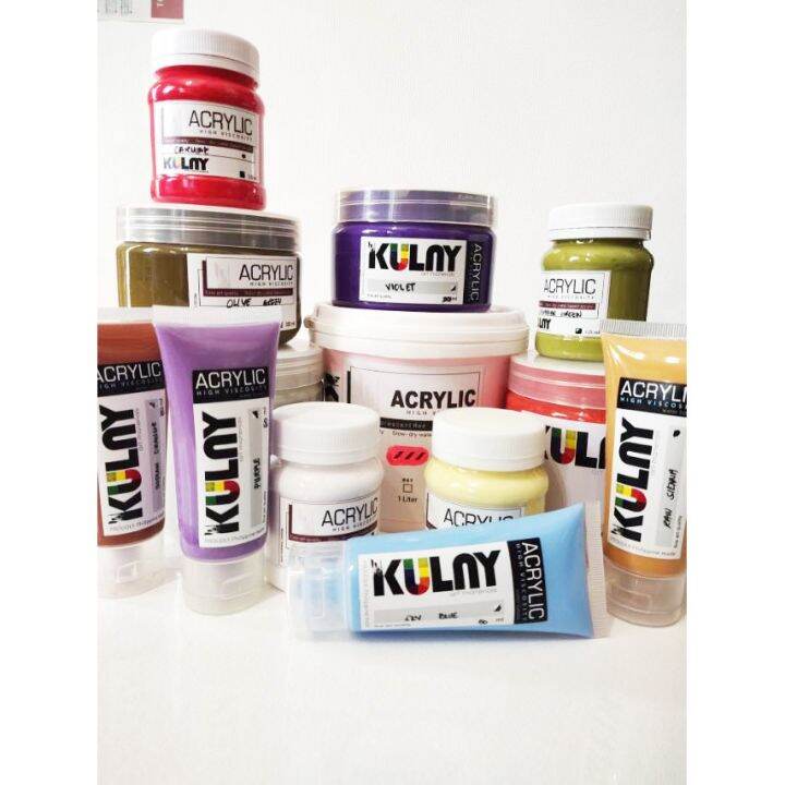 KULAY ACRYLIC COLORS (1-Liter) | Lazada PH