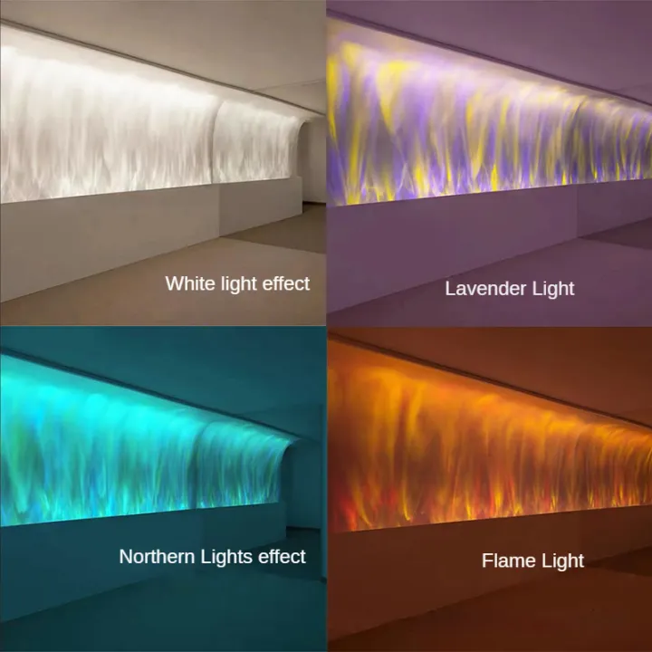 Dynamic Water Ripple Wall Lamp Living Room and Bedside Bar KTV ...