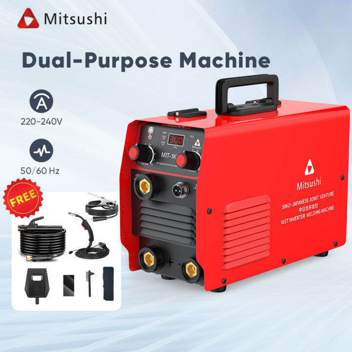 Mitsushi MIT-1KG Multifunctional Electric Welding Machine Portable Inverter Welding Machine ...