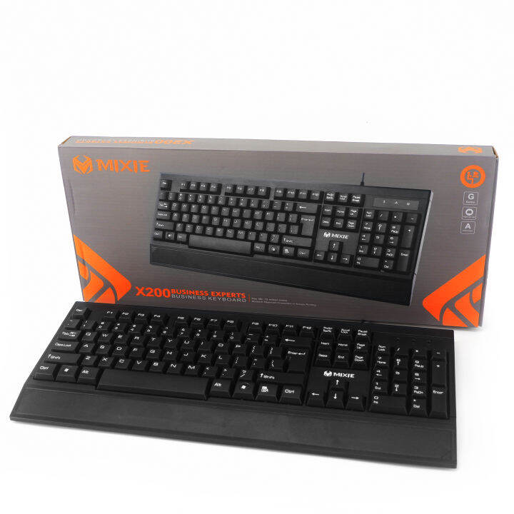 Mixie X200 Business Experts Wired Keyboard | Lazada PH