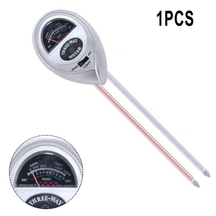 3 In 1 Soil Tester Check Humidity Light Moist Tester PH Moisture Tester ...