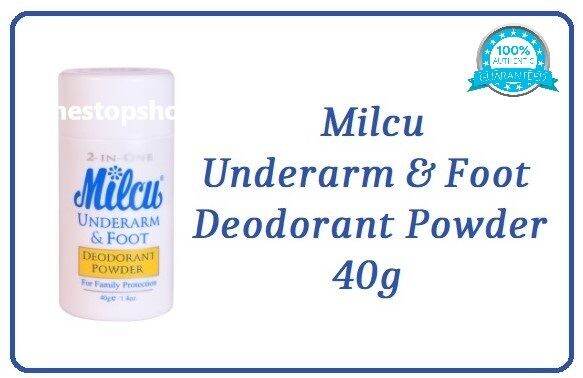 Milcu Underarm & Foot Deo Powder 40g | Lazada PH