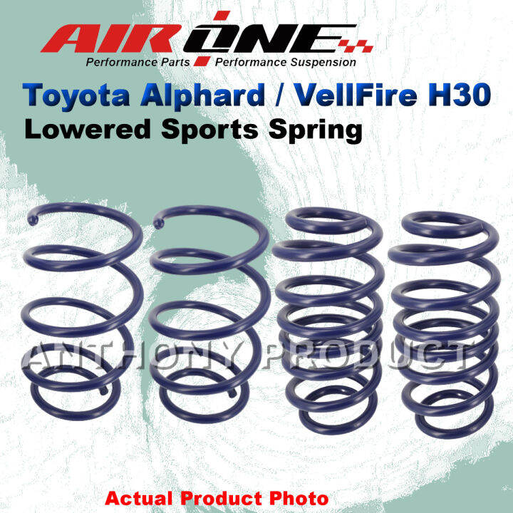 AIRONE Toyota Alphard Vellfire AGH30 GGH30 2016 - 2020 Lowered Height ...