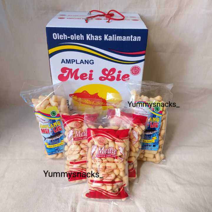 Amplang Meilie, Kerupuk Krupuk Ikan Tenggiri Mei Lie Oleh2 Khas Kalsel ...