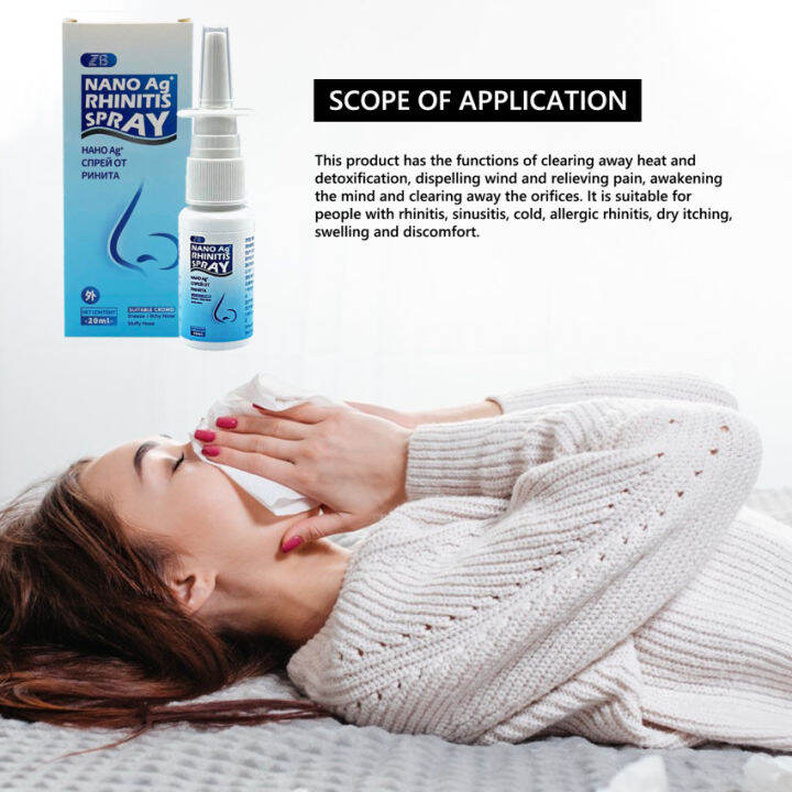 Newest Powerful Rhinitis Cure Spray Chronic Allergic Rhinitis Sinusitis ...