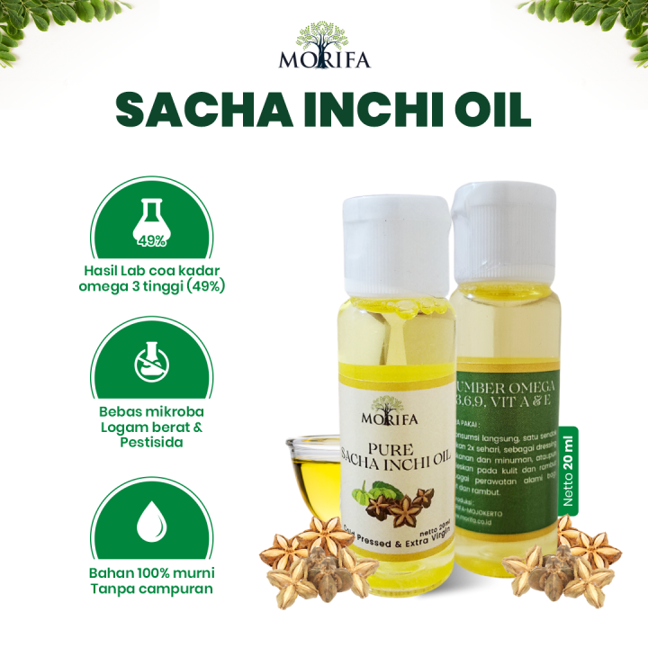 SACHA INCHI SERUM MINYAK SACHA INCHI OIL MINYAK OMEGA 369 20ML MURNI ...