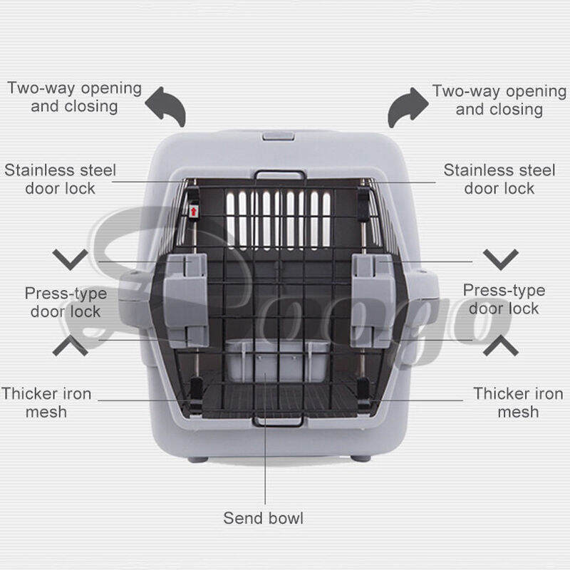 Doogo ลังแมวและสุนัข กระเป๋าแมว กล่องเดินทางสัตว์เลี้ยง กระเป๋าเดินทาง ...