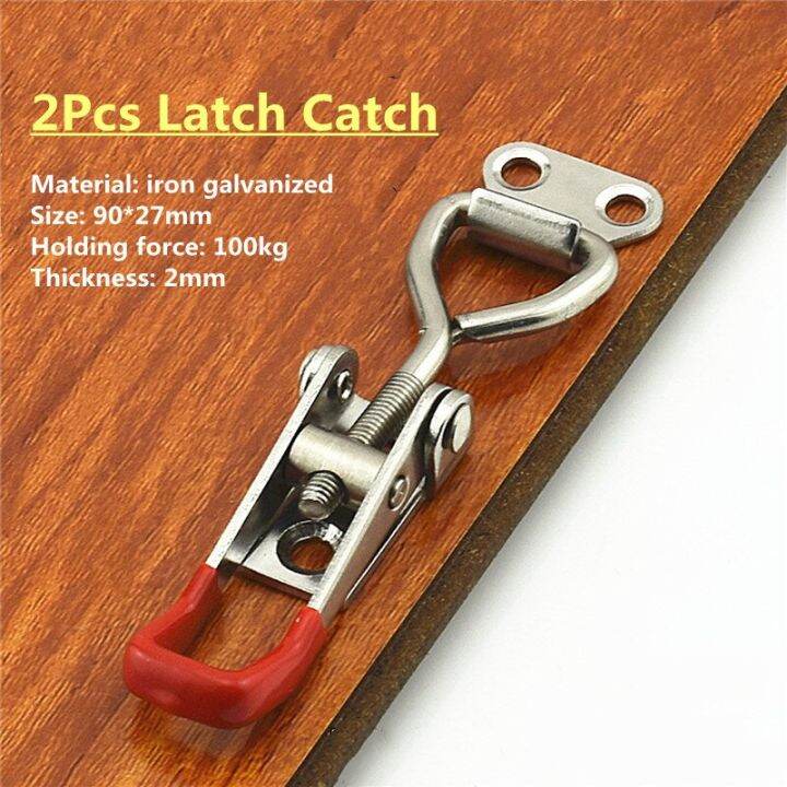 [Hot K] 2Pcs Toggle Latches Spring Loaded Clamp Clip Case Box Latch ...
