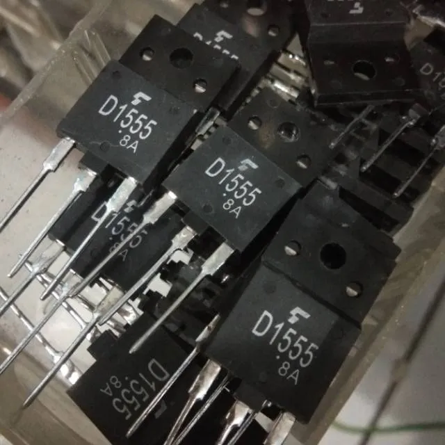 Transistor D1555 ASLI ORIGINAL-IC TR 2SD1555 TR Horizontal Horisontal ...