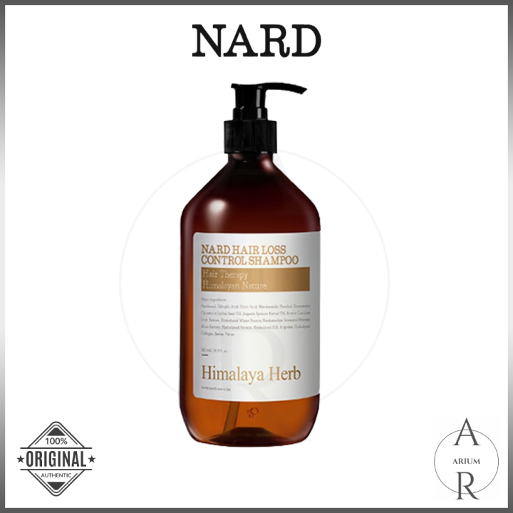 NARD Hair Loss Control Shampoo Anti-Hair Loss & Itchy Scalp Aroma Herb ...
