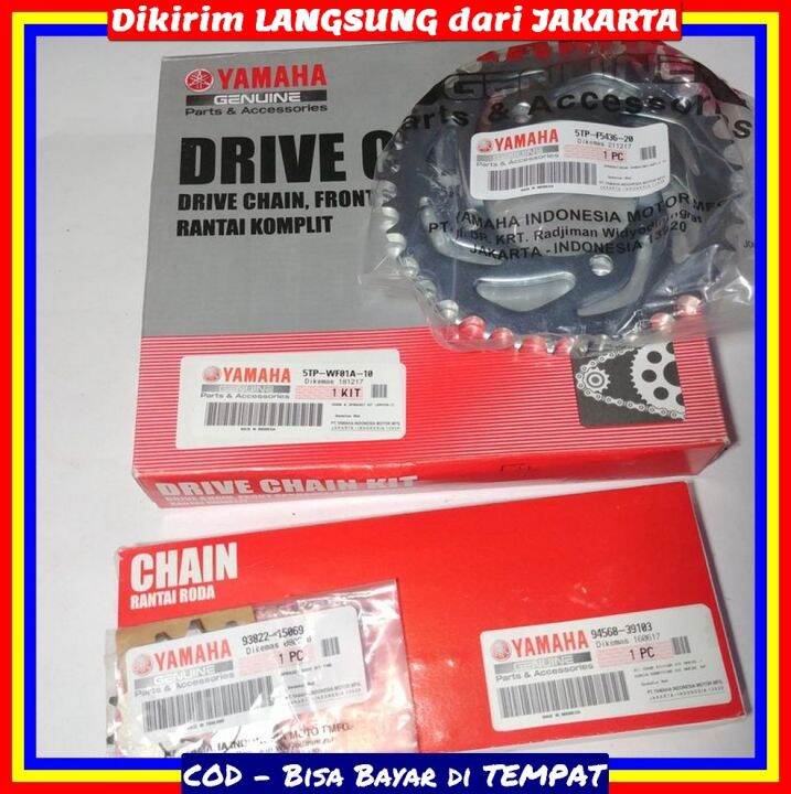 Gearset Girset JUPITER Z 2005 2009 Original YAMAHA 5Tp | Lazada Indonesia