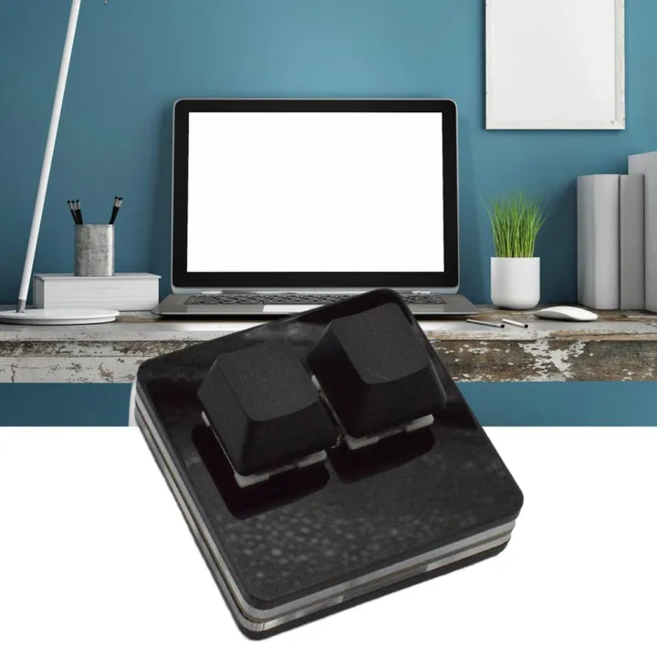 Black 2 Key Numerical Keyboard Mini Keyboard Copy Paste Shortcuts One Key Password Custom