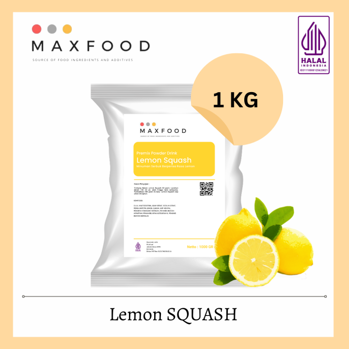 LEMON SQUASH / BUBUK MINUMAN SQUASH RASA LEMON 1 KG | Lazada Indonesia